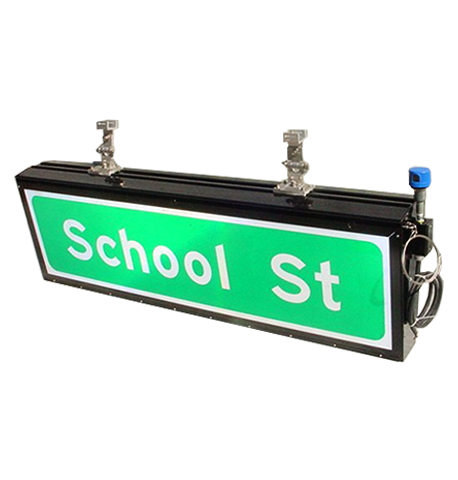 Illuminated Street Name Sign | Street Name Signs | SWARCO McCain